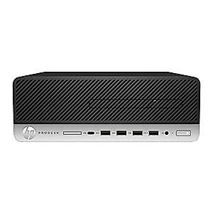 HP ProDesk 600 G5-SFF, Core i5-9500 3.0GHz, 16GB RAM, 512GB Solid State Drive, Windows 11 Pro 64Bit, Internal WiFi, (Renewed)