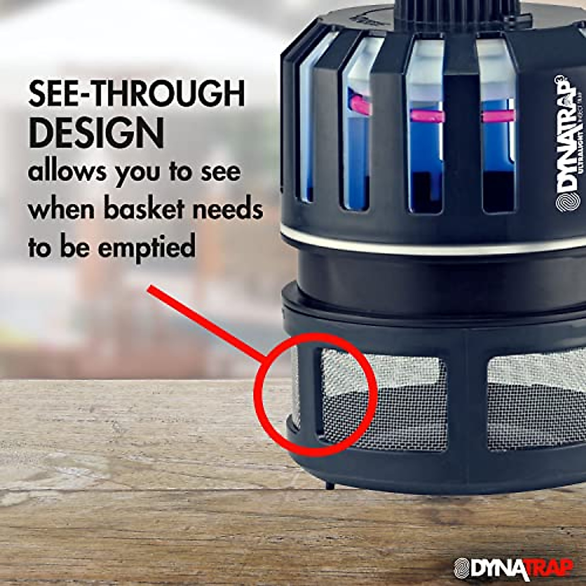 DynaTrap DT150 Indoor Mosquito & Flying Insect Trap – Kills Mosquitoes, Flies, Moths, Gnats, & Other Flying Insects – Protects up to 300 Sq Ft