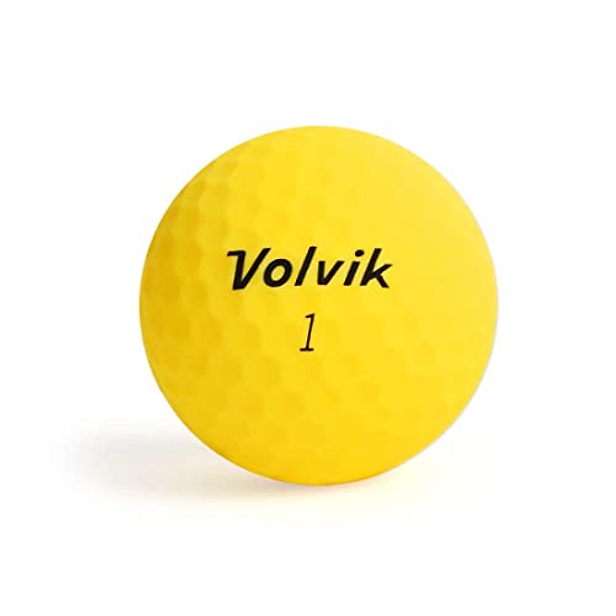 Volvik T2 Ionomer Polymer Low Side Spin Matte Finished Long Distance Balls 2-Pieces, 1 Dozen (Multicolor)