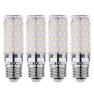 RAYHOO LED Light Bulbs Incandescent 80-100 Watts Equivalent, Standard Medium E26 Base,1000Lumens Non-Dimmable,4 Pack (White 6000K)
