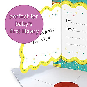 Now You Are Two: Little Bird Greetings, Greeting Card Board Book with Personalization Flap, 2nd Birthday Gifts for Two Year Olds