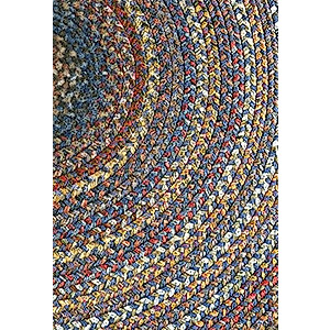 RRI Home Decor Chelsea Area Rug, 4 Foot, Sapphire