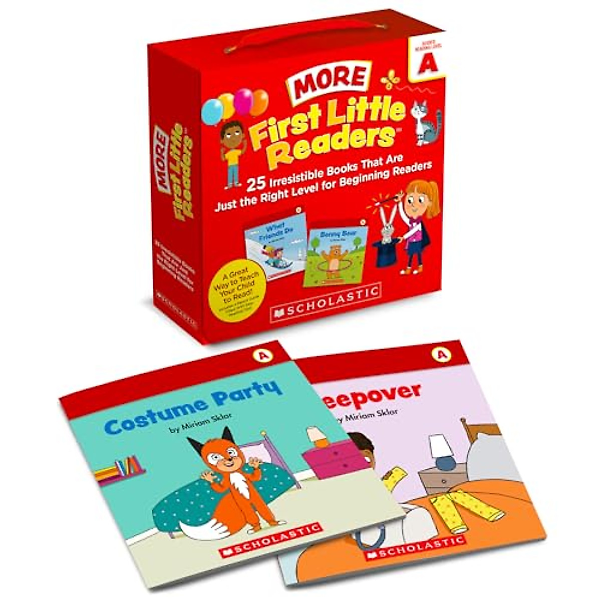Scholastic First Little Readers: More Guided Reading Level A Books, Set of 25 Books