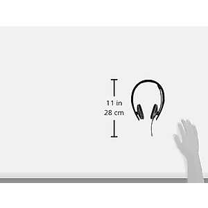 Sennheiser SC 165 USB (508317) - Double-Sided (Binaural) Headset for Business Professionals | with HD Stereo Sound, Noise-Cancelling Microphone, & USB Connector (Black)