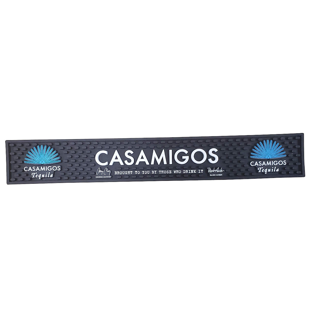 JUSTPET Casamigos Tequila Bar Mat Spill Mat Rail Drip Mat - 23.25" x 3.5"