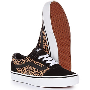 Vans Women's Ward Trainers, Cheetah Black White, 8