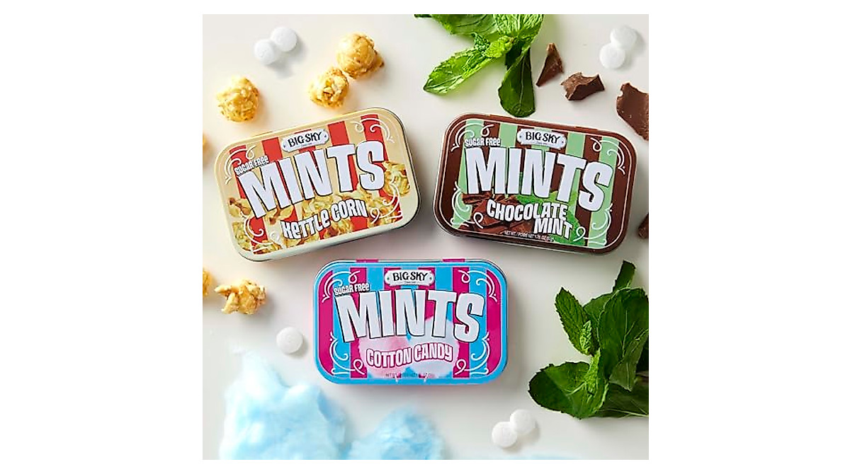 Big Sky Sugar Free Cotton Candy - Fresh Minty Treat