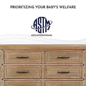 Evolur Andorra Double Dresser, Barnwood