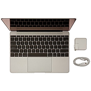 Apple MacBook MJY42LL/A 12in Laptop Retina Display 512GB, Space Gray - (Renewed)