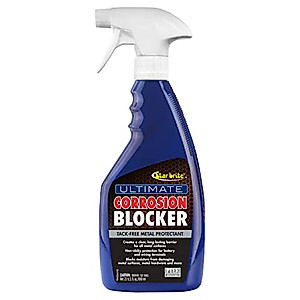 STAR BRITE Ultimate Corrosion Blocker Spray - Long-lasting Protection for Metal from Moisture, Salt & Rust - Ideal for Auto, Motorcycle, Boat, ATV, Tools & Electronics Non-Conductive Formula (95422)