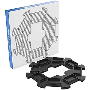 Volareo Mexican Train Hub - Replacement Hub Centerpiece for Mexican Train Dominoes (Black)