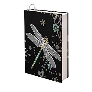 KUIFORTI Novelty Dragonfly Book Covers for Paperback,Book Protector Boys Girls Textbook Notebook Pouch Sleeves 9 * 11 Inch Book Cover Paper Decorative for Home School Office
