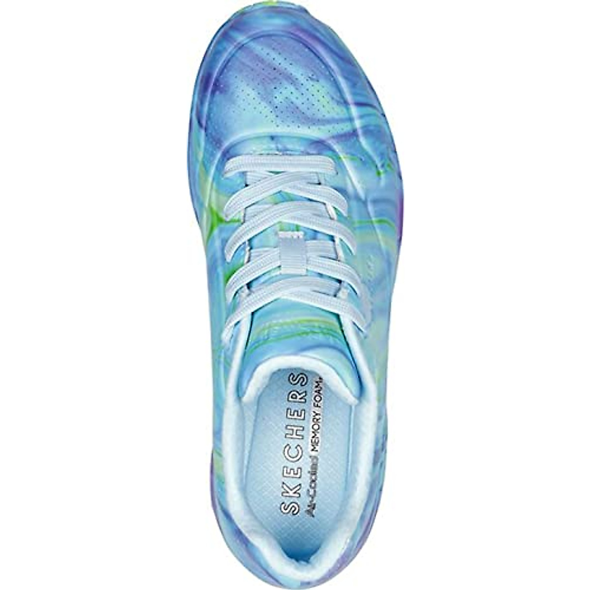 Skechers Women's UNO-Like Water Sneaker, BLMT, 10