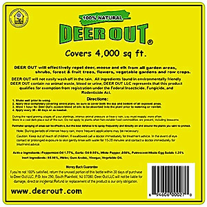 DEER OUT® 1 Gallon Ready-to-Use Refill - Deer Repellent.