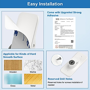 AOSITE Mini Fridge Locks for Kids No Drill Refrigerator Locks for Adults Cupboard Lock Child Safety Locks for Cabinets Drawer Locks Freezer Lock Baby Proofing (White, 2)