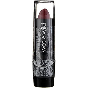 Wet n Wild Silk Finish Lipstick, Dark Wine 536A 0.13 oz (Pack of 2)