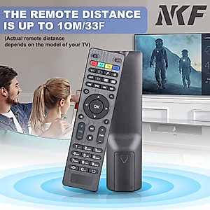 Remote Control for MAG IPTV Set Top Box OTT TV Box, Compatible for All MAG Series Box MAG250 MAG254 MAG255 MAG256 MAG257 MAG260 MAG275 MAG322 MAG349 MAG350 MAG351 MAG352