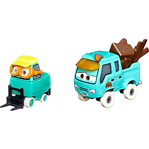 Disney Cars Toys 3 2-Pack Assortment, 1:55 Scale Die-Cast Fan Favorite Character Vehicles for Racing and Storytelling Fun, Gift for Kids Age 3 and Older