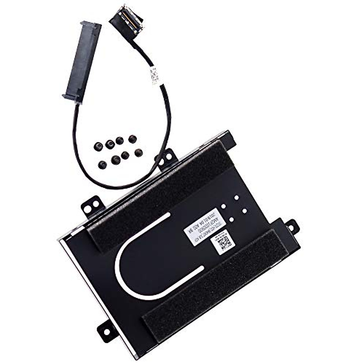 Deal4GO SATA Hard Drive Cable 2K51N 02K51N w/ 2.5" HDD Caddy Carrier 0J8J5W J8J5W Replacement for Dell Alienware Area 51M ALWA51M