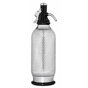 iSi North America Soda Siphon Classic Mesh Sodamaker and CO2 Soda Chargers | Make Carbonated Beverages