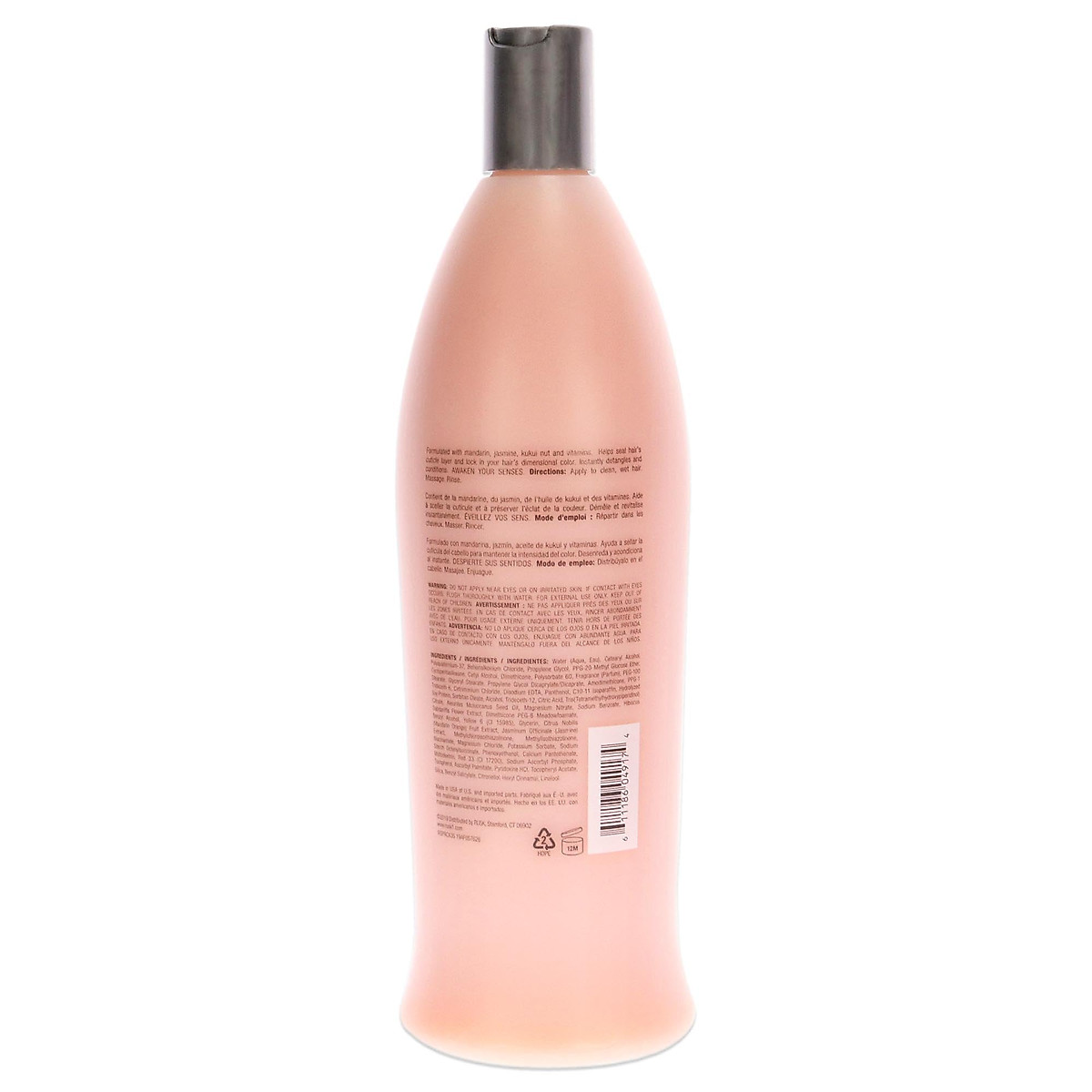 RUSK Sensories Pure Mandarin and Jasmine Vibrant Color Conditioner, Keeps Color and Highlights Vibrant, 33.8 fl. oz.