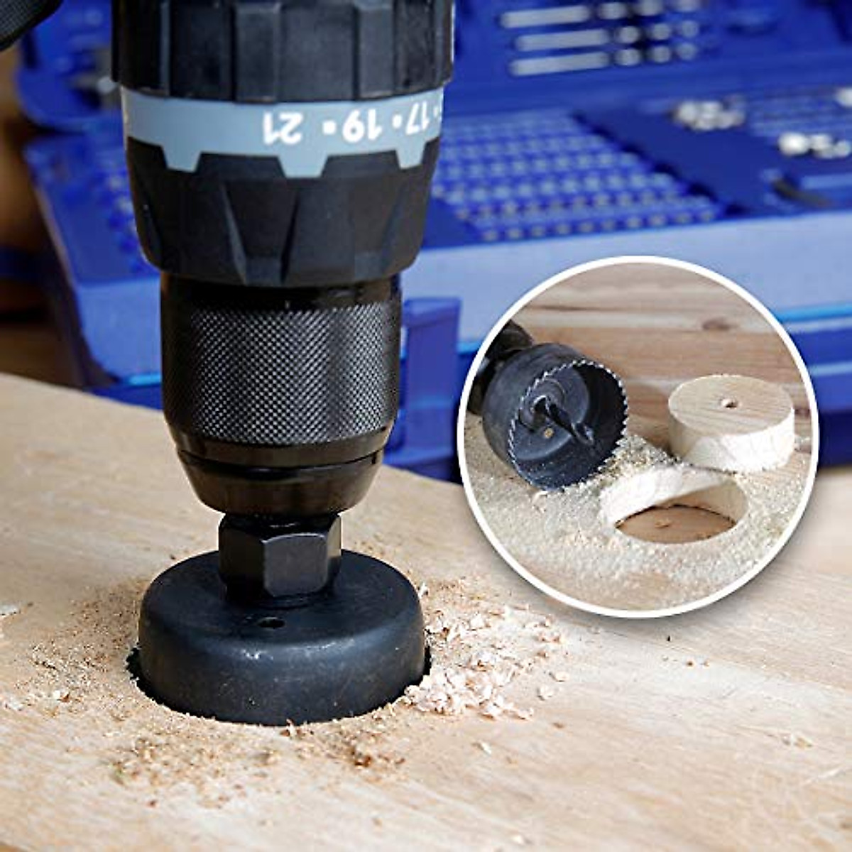 WORKPRO Drill Bit Set, 300-Piece Drill and Driver Accessory Set for Metal, Wood, Cement Concrete and Plastic with Storage Case, W004549A