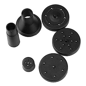 Sunnytech Solar Power Water Pump - Garden Fountain Pool Watering Pond Pump Pool Aquarium Fish Tank with Separate Solar Panel and 3M Long Cable & 4 Sprayer Adapters(Black)