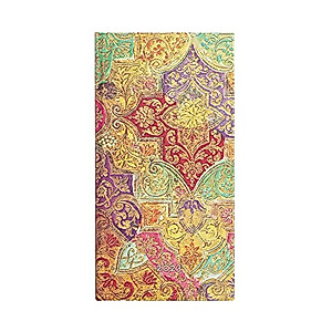 Paperblanks 12 Month Planners 2023 Bavarian Wild Flower | Horizontal | Slim (95 × 180 mm)