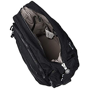 Kipling Women's Gabbie Crossbody, Lightweight Everyday Purse, Casual Shoulder Bag, Black Noir