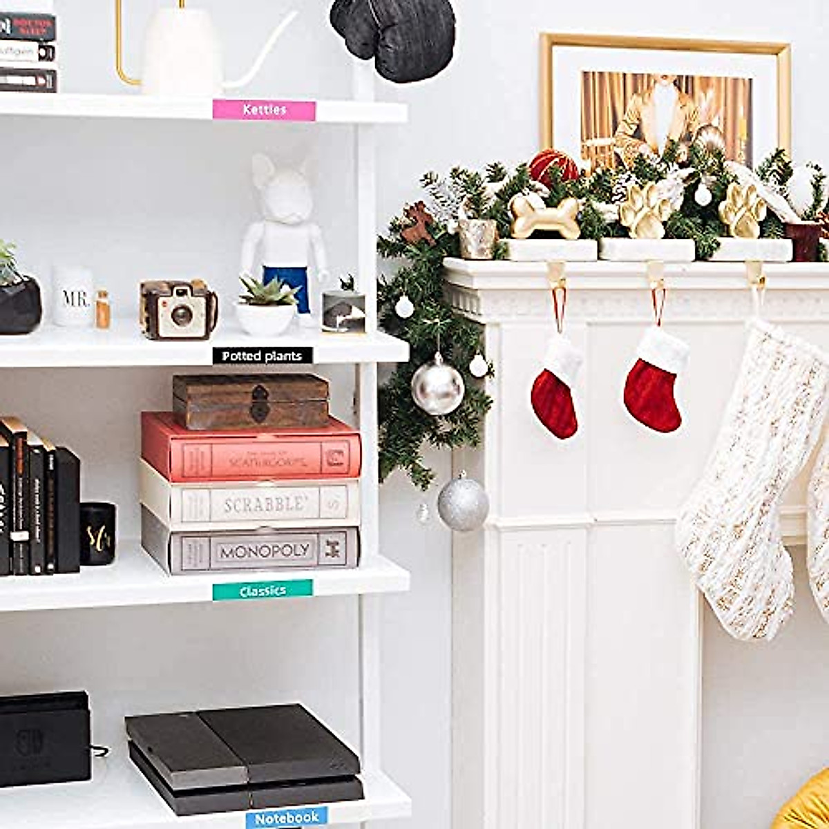 5 Pack Color + 2 Pack Compatible Label Tape Replacement for Brother TZe-231 TZ-231 Laminated P Touch Label Maker Tape 12mm 0.47 Inch for PT-D210 PT-D200 PT-D400 PT-1280, 26.2 Feet 8m, Black on White