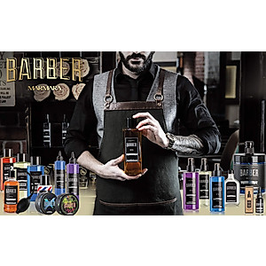 Marmara Barber Cologne - Best Choice of Modern Barbers and Traditional Shaving Fans Glass Bottle (500 ml, No7)