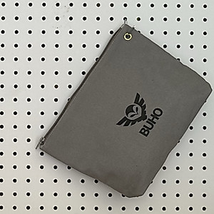 12-Piece Screwdriver Bundle with 6 Screwdrivers and 6 Precision Screwdrivers, Chrome Plated, Cushion Grip Handles, Magnetic Precision Fit Tip, Anti-Roll Body, Hang Hole and Buho Tool Pouch