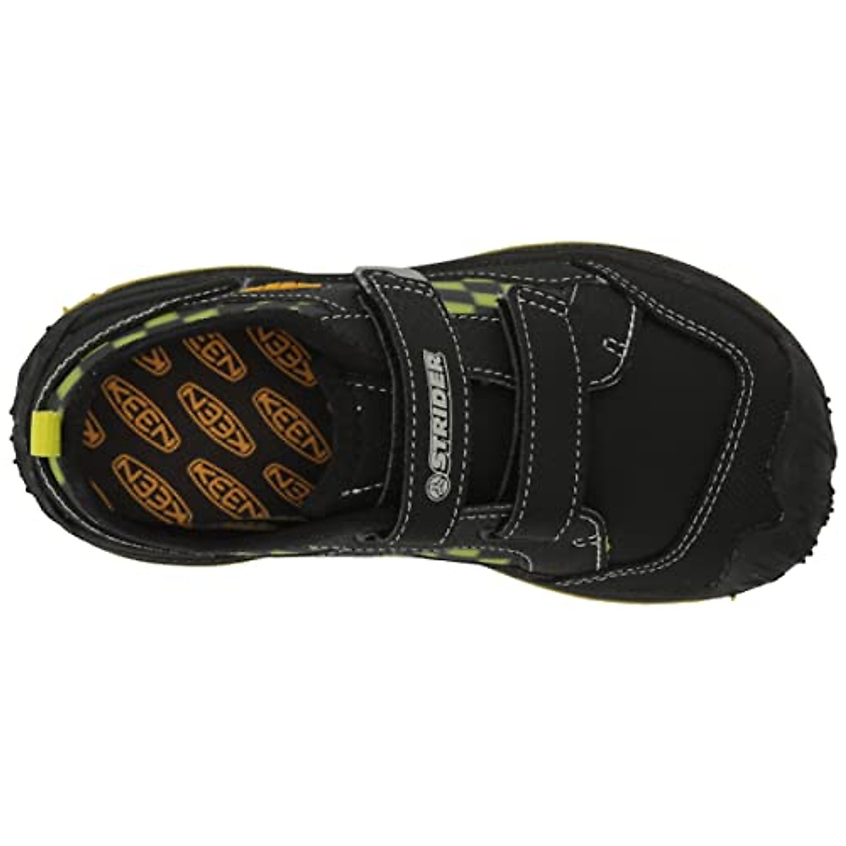 KEEN Speed Hound Durable Comfortable Easy On High Traction Sneakers, Black/Multi, 12 US Unisex Little Kid
