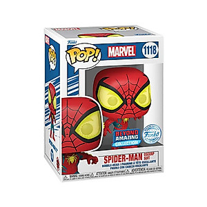 Funko POP! Marvel: Spider-Man Oscorp Suit (Exclusive) #1118, Multicolor