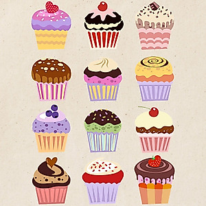 CafePress Dozen Of Cupcakes Tote Bag Canvas Tote Shopping Bag