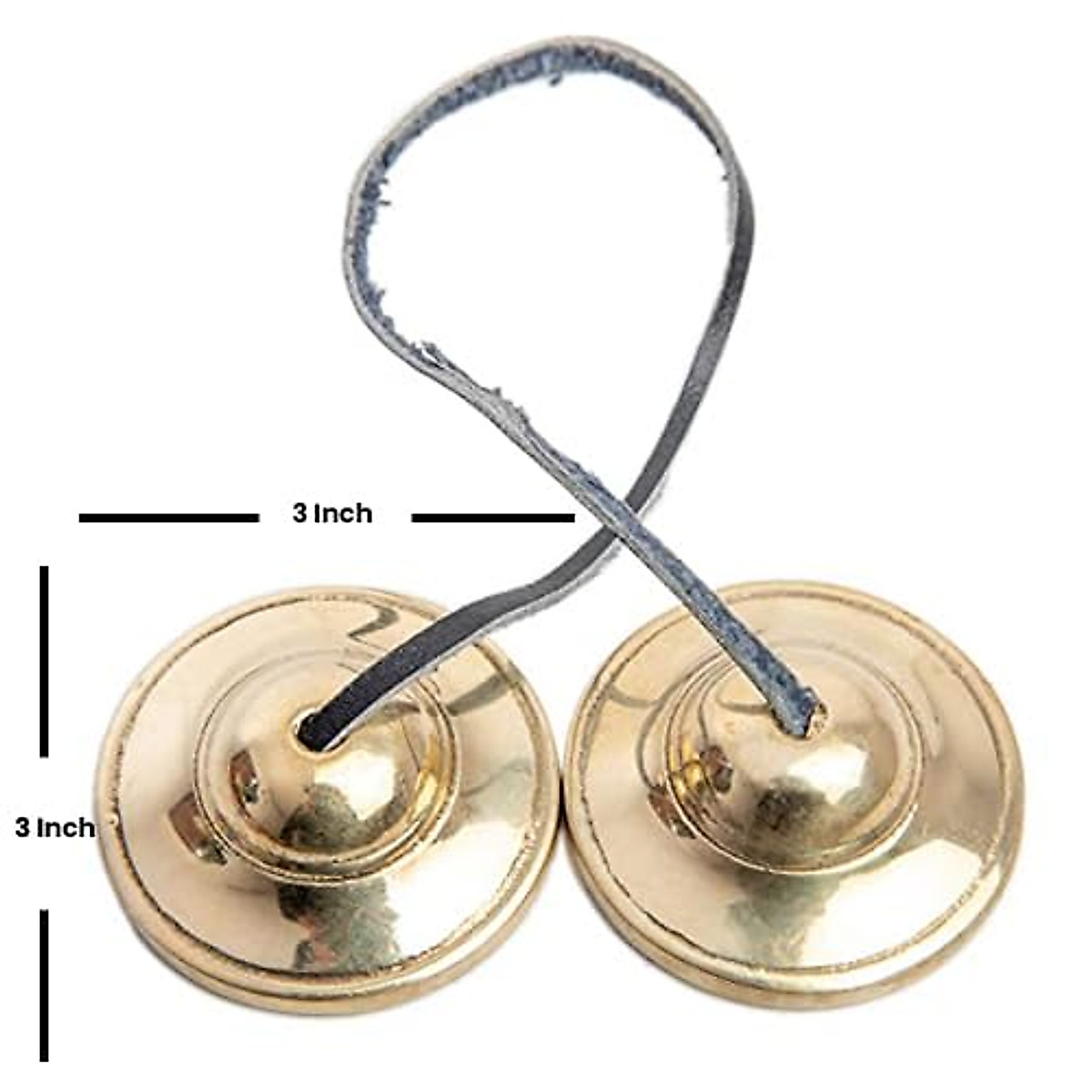 Himalayan Bazaar Tingsha cymbals Bells Tibetan Singing Meditation Chime Music Kit For Sound Bath Healing Spiritual Balanace