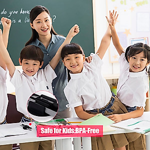 4PCS Adhesive Silicone Pen Holder, Pen Clip Set Marker Holder for Desk Clipboard and Other Flat Surfaces Pencil Holder for Classroom Office Home School Teacher Students Stuffs Supplies (Black)