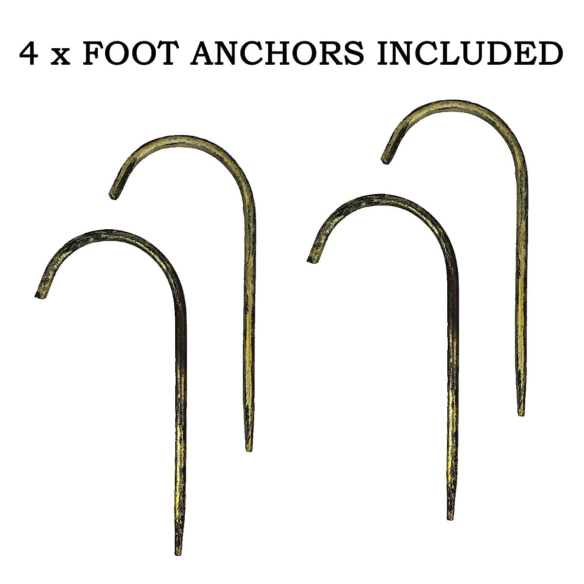 Seraphic Cast Iron Garden Decor Crane Bird Statues, Rustic Bronze, Set of 2