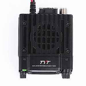 TYT TH-8600 Dual Band VHF/UHF 144-148MHz/420-450MHz Mini Mobile Transceiver IP67 Waterproof Mobile Car Radio w/F Programming Cable