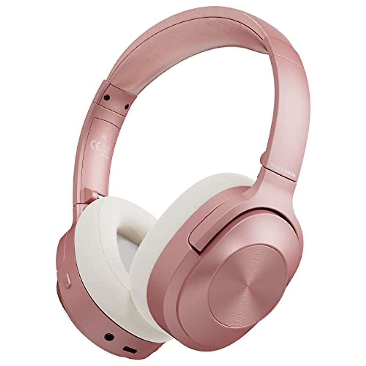 Noise Cancelling Headphones Wireless Bluetooth: Foldable Over Ear Headphones with Microphone 40H Playtime Deep Bass Memory Foam Ear Cups for Laptop,TV,Travel,Work