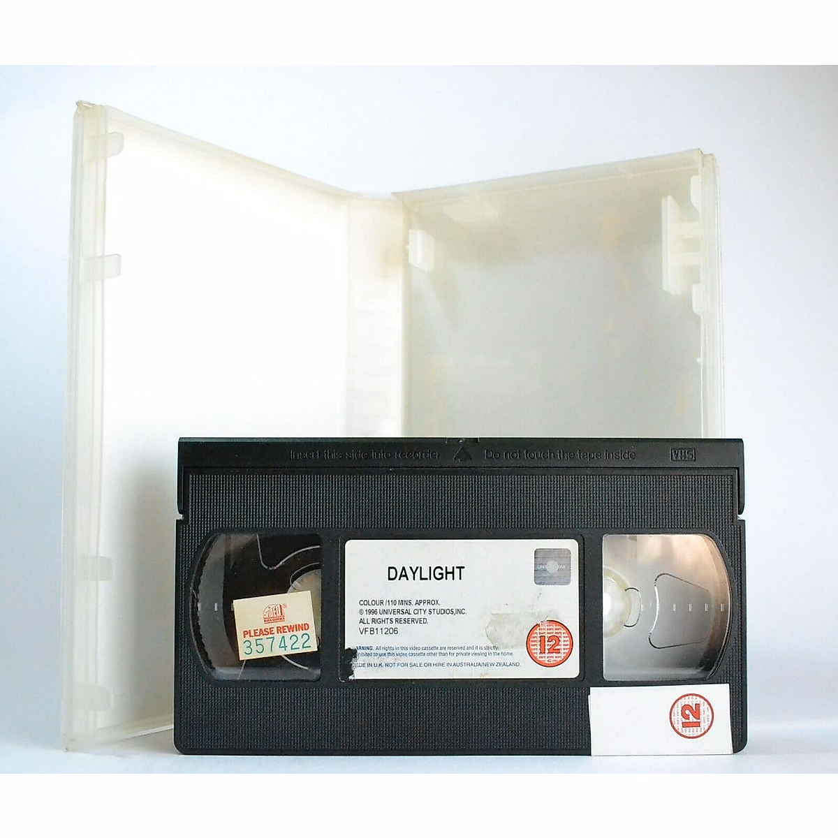 Daylight (1996): Disaster Thriller - Large Box - Sylvester Stallone - Pal VHS