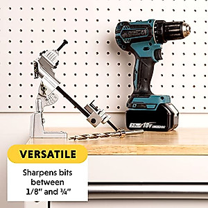 General Tools Drill Grinding Attachment #825 - Drill Accessories - For use with ANSI, OSHA, and UL