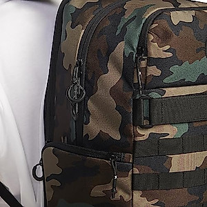 Hurley Mens Skateboard Backpack, Camo, One Size