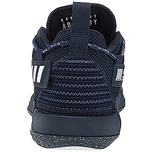 adidas Unisex Dame 7 Extply Basketball Shoe, Team Navy Blue/White/Team Navy Blue, 11 US Men