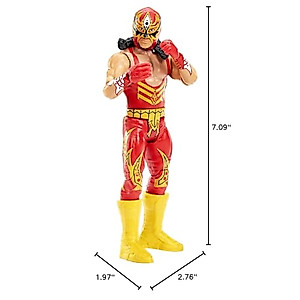 Mattel WWE Gran Metalik Basic Action Figure, Posable 6-inch Collectible for Ages 6 Years Old & Up