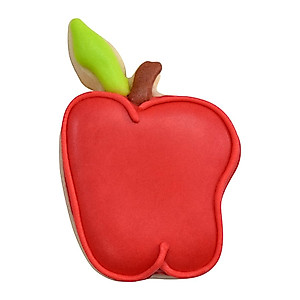 R&M International Mini Autumn Leaf Cookie Cutters, Acorn, Pumpkin, Oak, Maple, Aspen, Apple, 6-Piece Set in Gift Tin