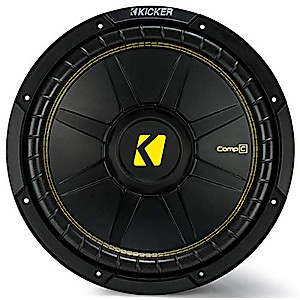 Harmony Audio Kicker (2) CWS12 Car Audio CompC Subwoofer 12" Sub 44CWCS124 Bundle with Harmony HA-A400.1 Amplifier & Amp Kit
