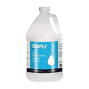 SMPLY. USP Food Grade 99.9% Pure Propylene Glycol, 1 Gallon