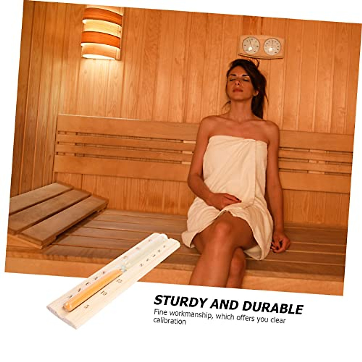 HEMOTON 1pc Sauna Timer Sauna Room Timer Wooden Hourglass Timer Clocks Sauna Room Hourglass 10 Minutes Snad Timer Sauna Room Clock Sand Timer Hourglass Steam Decorate to Rotate