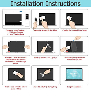 Screen Protector for 14.4 inches Surface Laptop Studio2 1 (Released in 2023-2021) Matte Anti Glare Screen Cover Skin Film with Tablet Mode Touch Pencil Drawing Writing Protector Accessories